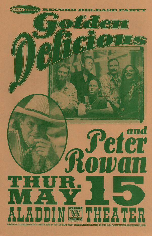 Golden Delicious & Peter Rowan Aladdin Theater 1997 Value - GoCollect ...