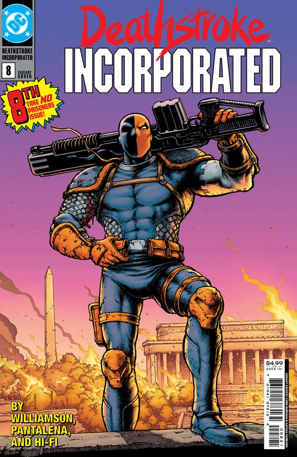 Deathstroke Inc. #8 (Cvr B Chris Burnham Card Stock Var) Value ...