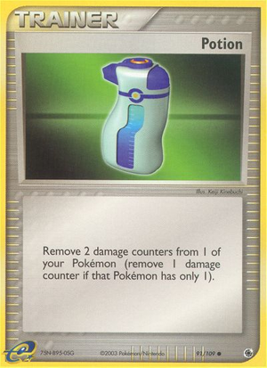 Potion (Trainer: Item) (91/109) - Ruby & Sapphire Value - GoCollect