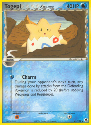 Togepi δ (41/101) - Dragon Frontiers (Reverse Holo) Value - GoCollect