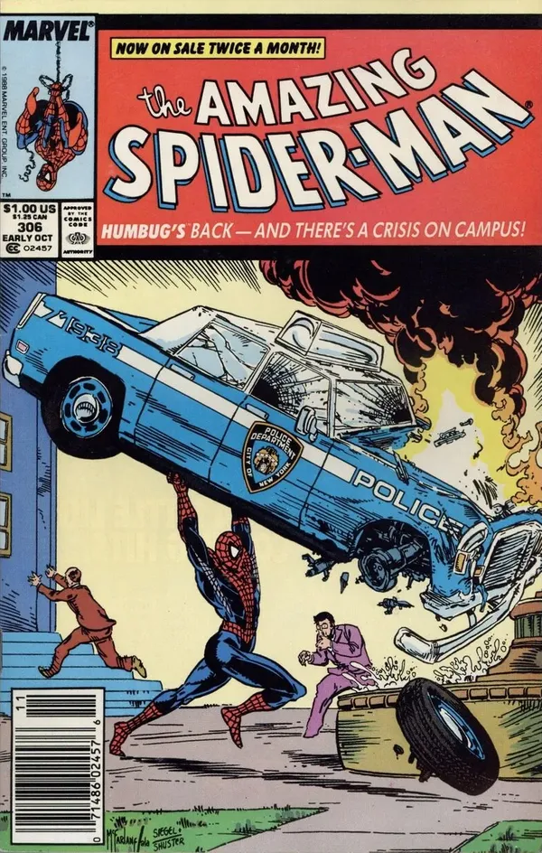 Amazing Spider-Man #306 (Mark Jewelers Variant) Value - GoCollect ...