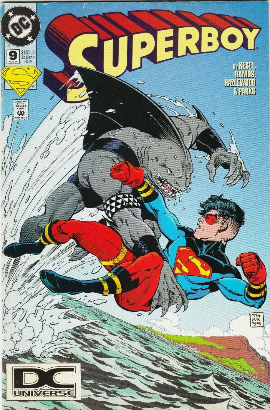 Superboy #9 (DC Universe Logo Variant) Value - GoCollect (superboy-9-dc ...