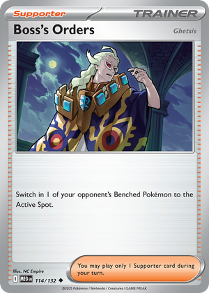 Boss's Orders (Trainer: Supporter) (114/132) - Mega Evolution Value ...