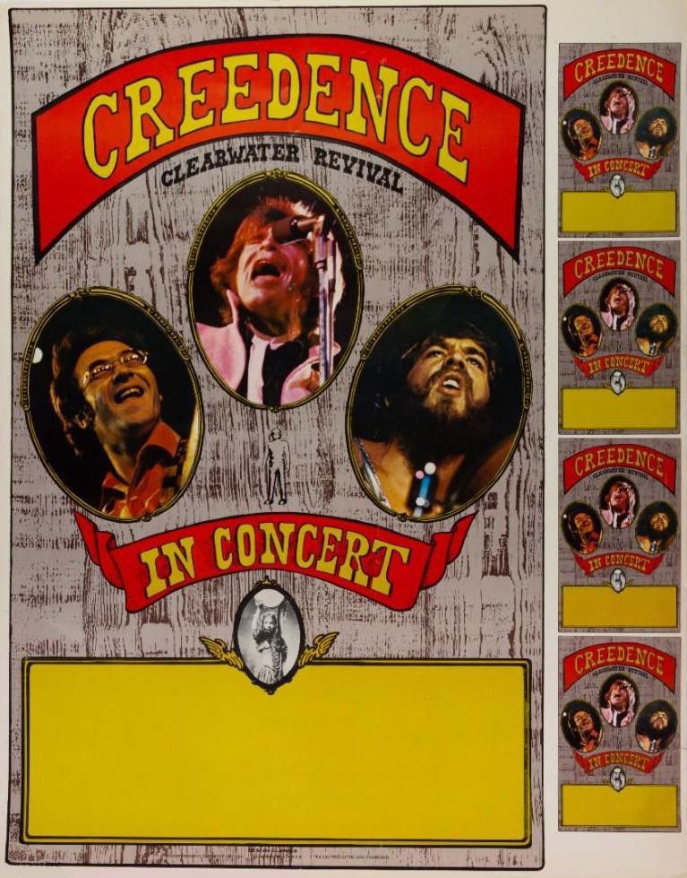 Creedence Clearwater Revival Printer Proof 1972 Value - GoCollect ...