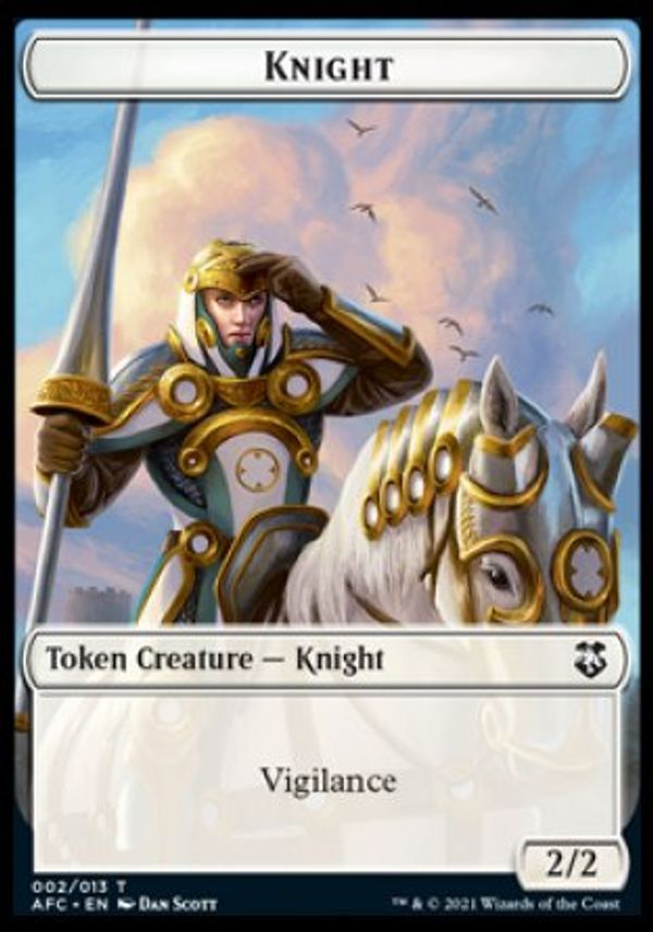 Knight (D&D Forgotten Realms Commander Decks) Value - GoCollect (knight ...