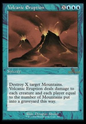 Volcanic Eruption (Magic 30th Anniversary Edition - Old Frame) Value ...