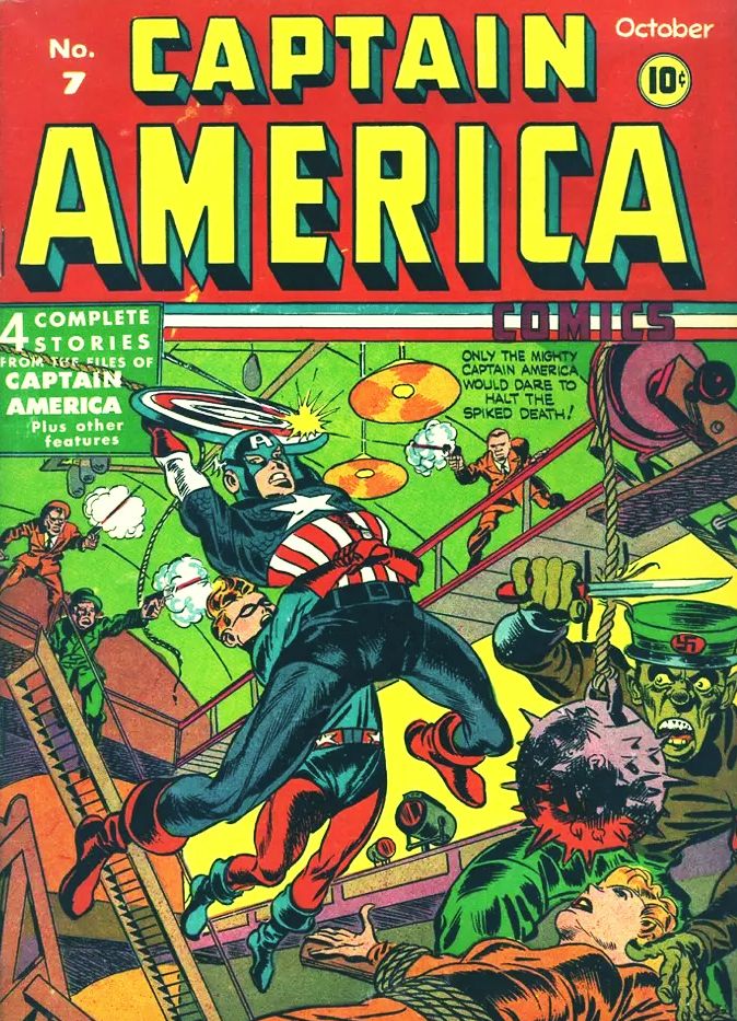 Captain America Comics Comics Values - GoCollect (captain-america-comics )