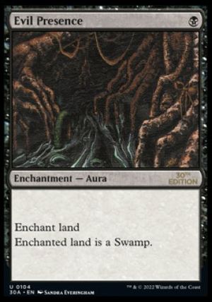Evil Presence (Magic 30th Anniversary Edition) Value - GoCollect (evil ...