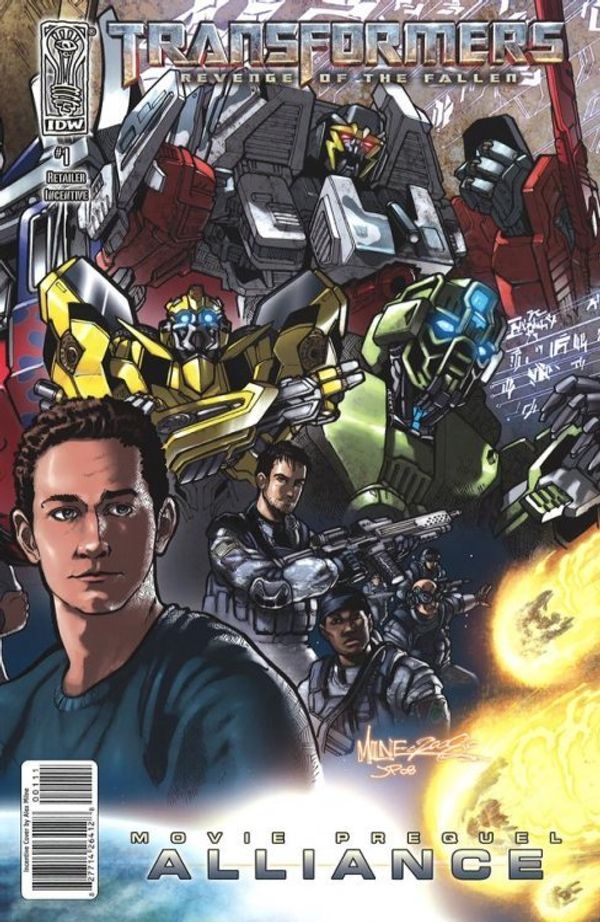 Transformers: Revenge of the Fallen Movie Prequel: Alliance #1 ...