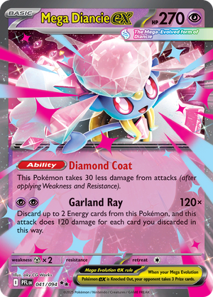 Mega Diancie ex (41/94) - Phantasmal Flames Value - GoCollect
