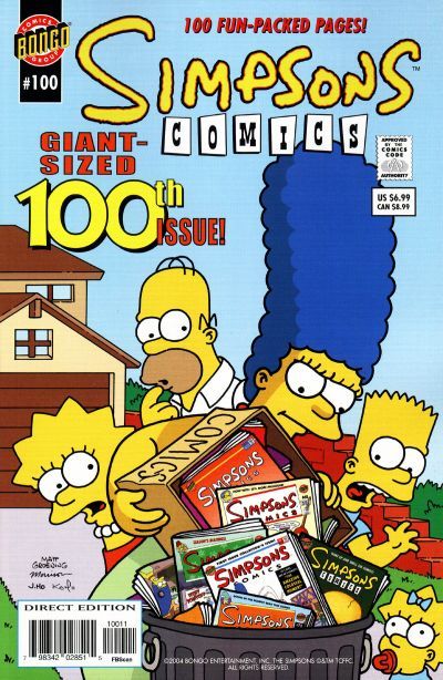 Simpsons Comics #100 Value - GoCollect