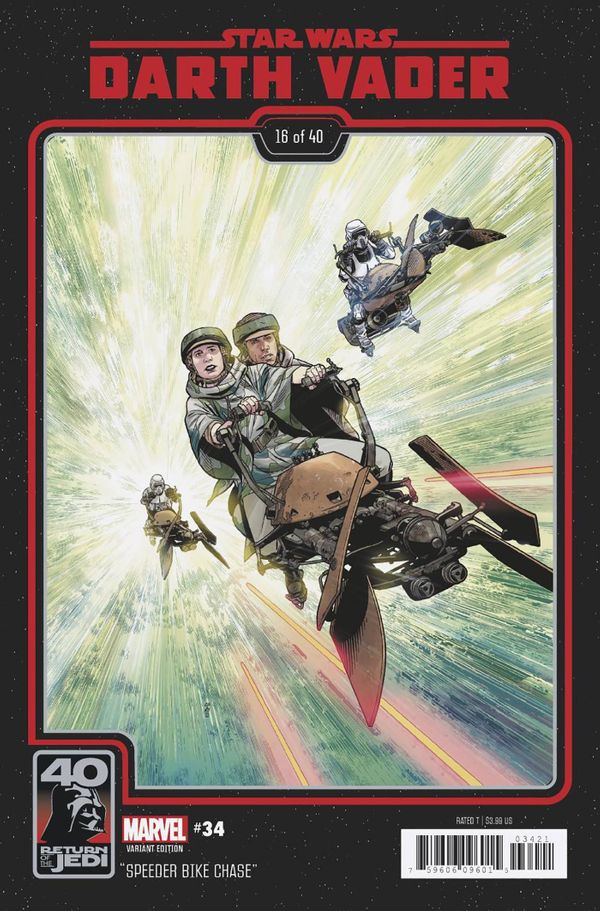 Star Wars: Darth Vader #34 (Return Jedi 40th Anniversary Var) Value ...