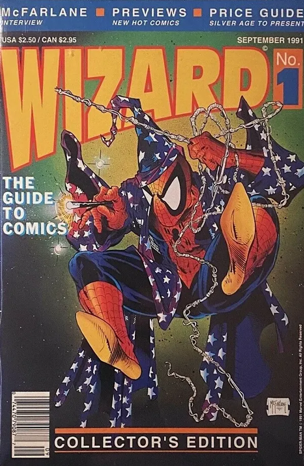 Wizard #1 (Newsstand Edition) Value - GoCollect (wizard-1-2 )