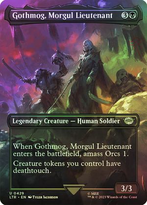Gothmog, Morgul Lieutenant (The Lord of the Rings - Variants - Foil ...