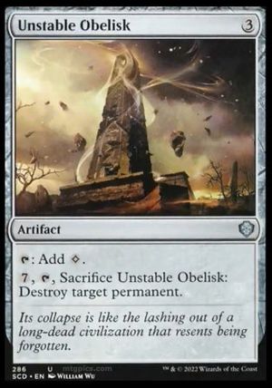 Unstable Obelisk (Starter Commander Decks) Value - GoCollect