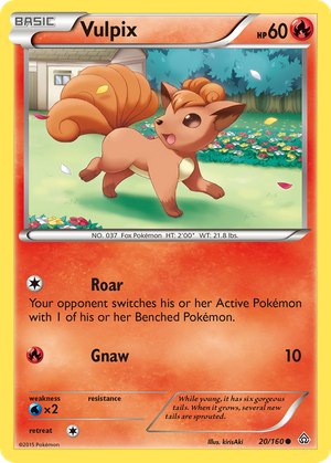 Vulpix (20/160) - Primal Clash Value - GoCollect