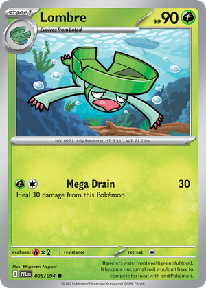 Lombre (6/94) - Phantasmal Flames (Reverse Holo) Value - GoCollect