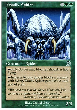 Woolly Spider (Deckmasters) Value - GoCollect