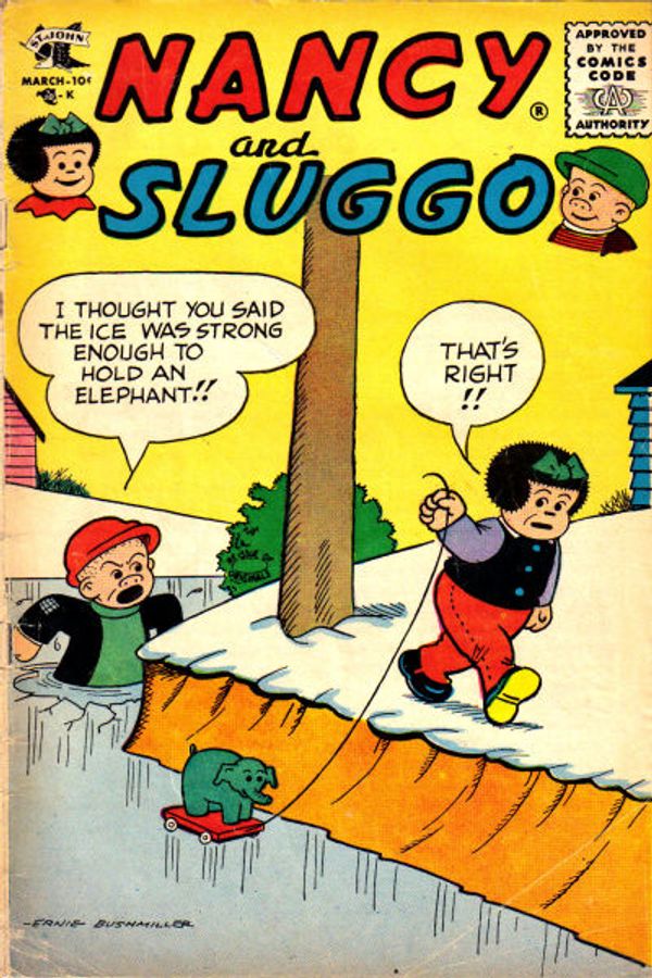 Nancy and Sluggo #142 Value - GoCollect (nancy-and-sluggo-142 )