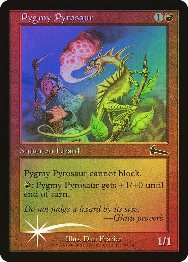 Pygmy Pyrosaur (Urza's Legacy - Foil) Value - GoCollect (pygmy-pyrosaur ...