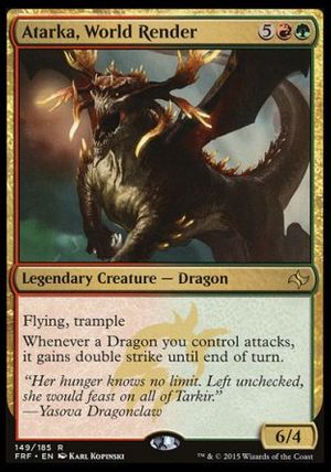 Atarka, World Render (Fate Reforged) Value - GoCollect