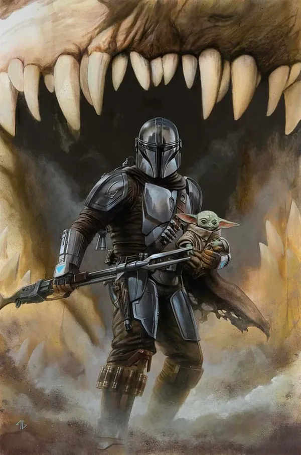 Star Wars: Mandalorian Season 2 #1 (Trinity Comics "Virgin" Edition B ...