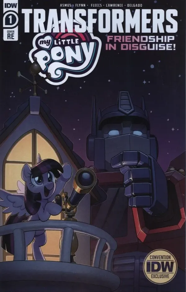My Little Pony/Transformers #1 (Convention Edition) Value - GoCollect ...