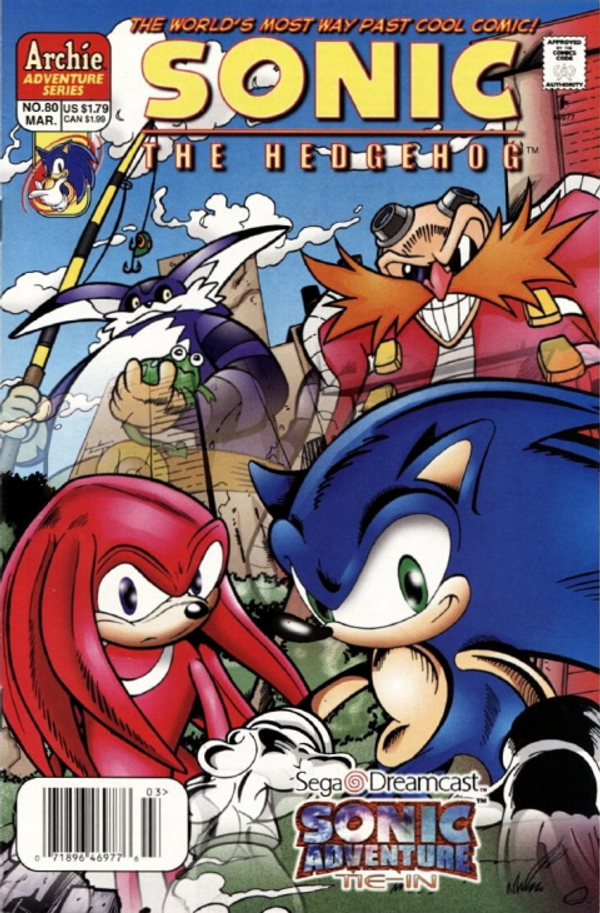 Sonic the Hedgehog #80 (Newsstand Edition) Value - GoCollect (sonic-the ...