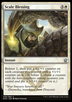 Scale Blessing (Dragons of Tarkir) Value - GoCollect