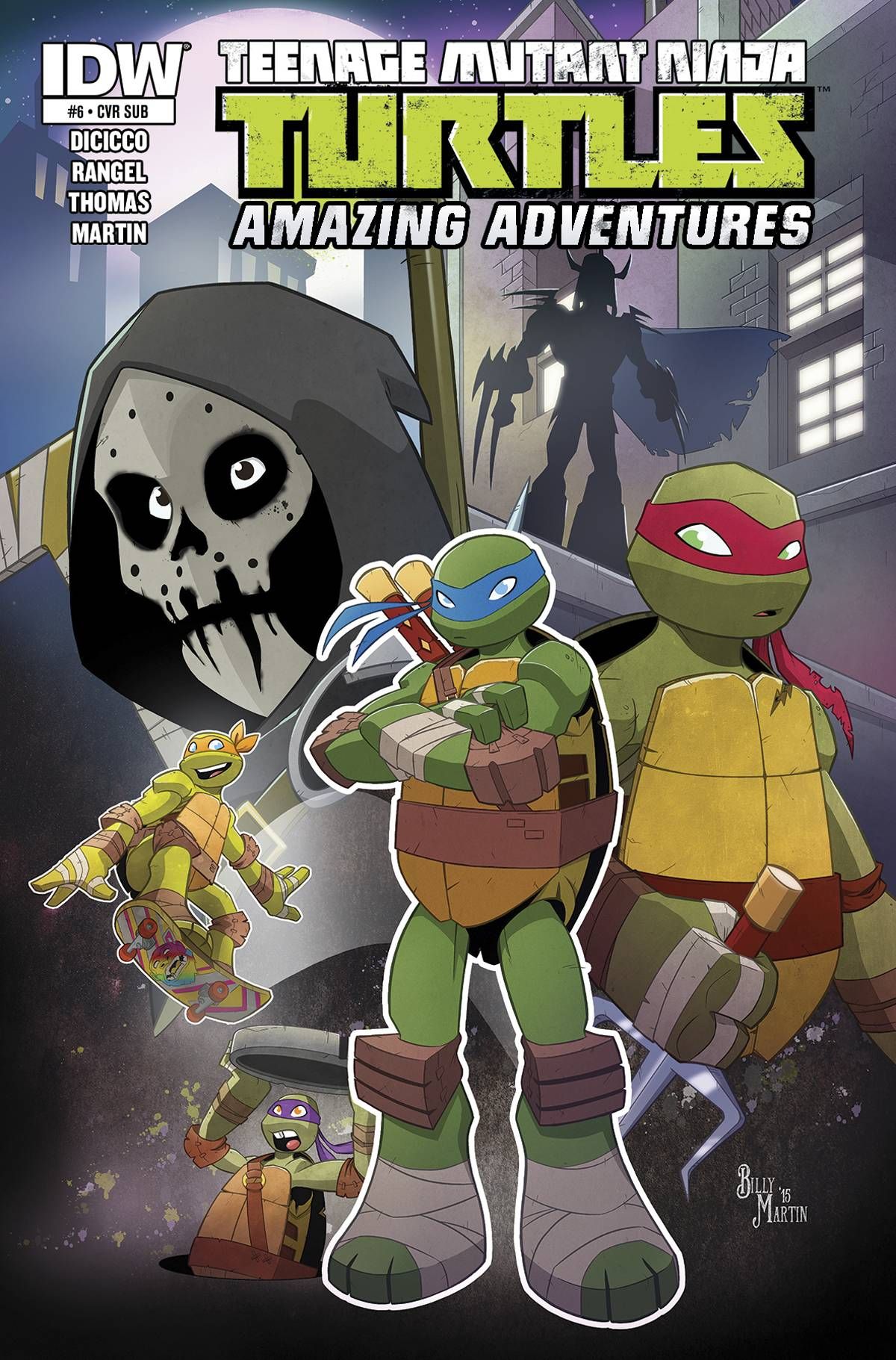 Teenage Mutant Ninja Turtles Amazing Adventures #6 (Subscription ...