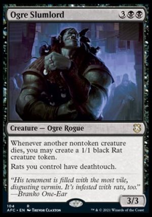Ogre Slumlord (D&D Forgotten Realms Commander Decks) Value - GoCollect