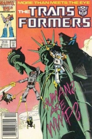 Transformers #23 (Newsstand Edition) Value - GoCollect