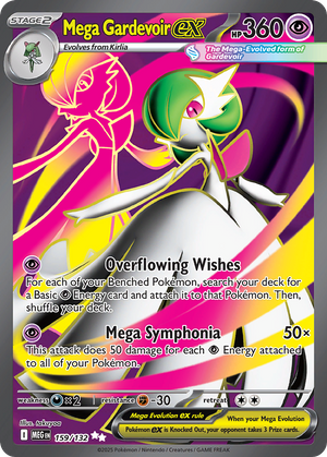 Mega Gardevoir ex (159/132) - Mega Evolution Value - GoCollect