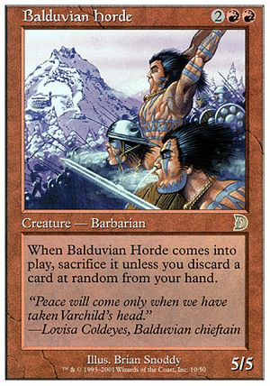 Balduvian Horde (Deckmasters) Value - GoCollect