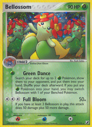 Bellossom (3/115) - Unseen Forces Value - GoCollect