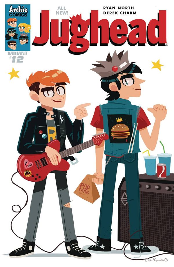 Jughead #12 (Cover B Variant Erin Hunting) Value - GoCollect (jughead ...