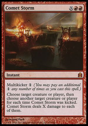 Comet Storm (MTG Commander) Value - GoCollect