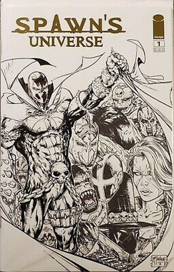 Spawn's Universe #1 (Gold Foil Sketch Edition) Value - GoCollect (spawn ...
