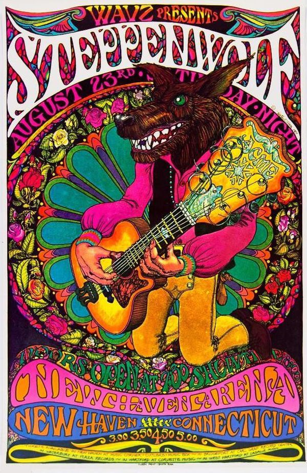 Steppenwolf New Haven Arena 1969 Value - GoCollect (steppenwolf-new ...