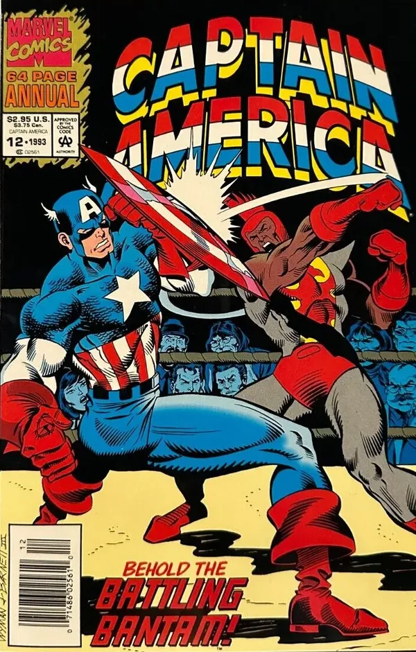 Captain America Annual #12 (Newsstand Edition) Value - GoCollect ...
