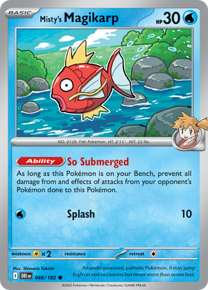 Misty's Magikarp (48/182) - Destined Rivals (Reverse Holo) Value ...
