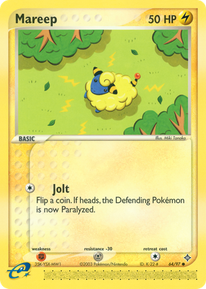 Mareep (64/97) - Dragon (Reverse Holo) Value - GoCollect