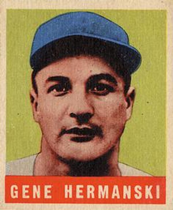 Gene Hermanski 1948 Leaf #102 Value - GoCollect (gene-hermanski-1948 ...