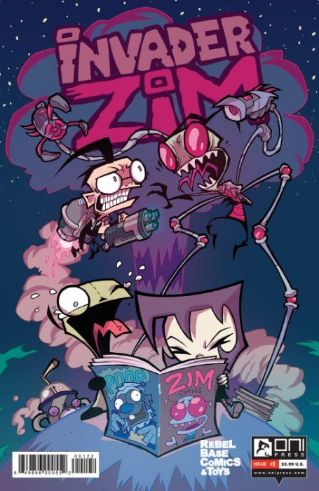 Invader Zim #1 (Rebel Base Comics Variant) Value - GoCollect