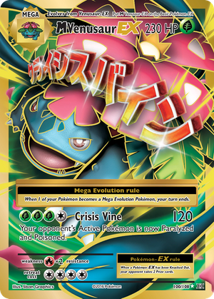 M Venusaur-EX MEGA (100/108) - Evolutions Value - GoCollect