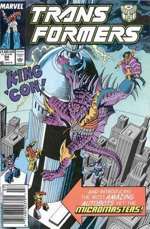 Transformers #54 (Newsstand Edition) Value - GoCollect