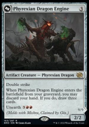 Phyrexian Dragon Engine (The Brother's War) Value - GoCollect (phyrexian-dragon-engine-the ...