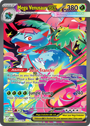 Mega Venusaur ex (177/132) - Mega Evolution Value - GoCollect