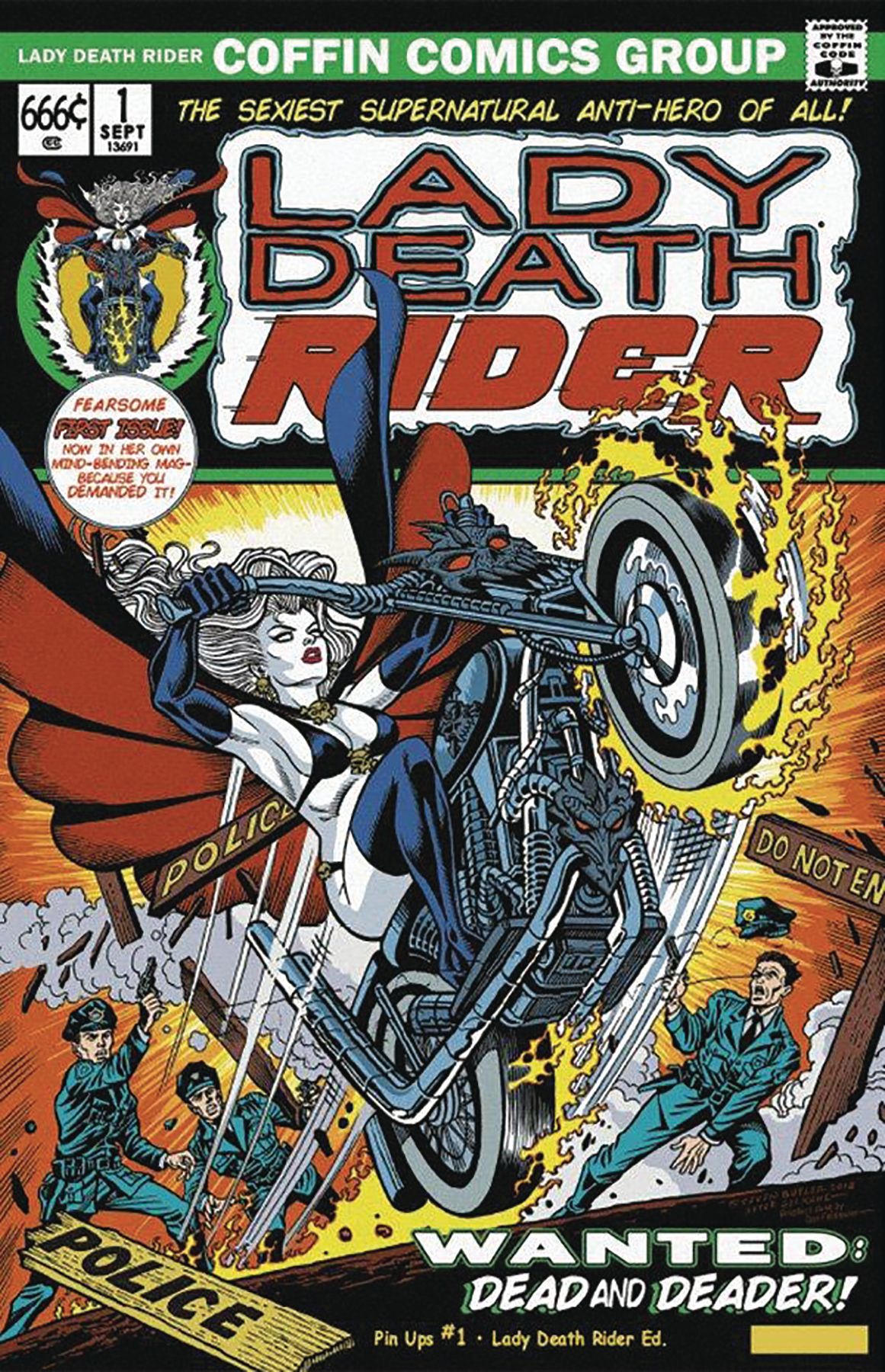 Lady Death: Pin Ups #1 (Rider Edition) Value - GoCollect