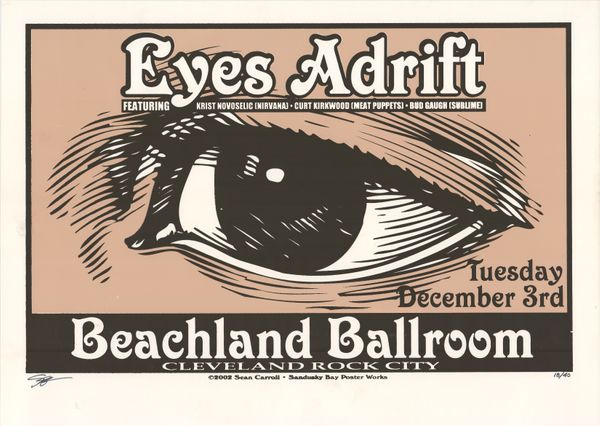 Eyes Adrift - Beachland Ballroom - 2002 Value - GoCollect (eyes-adrift ...